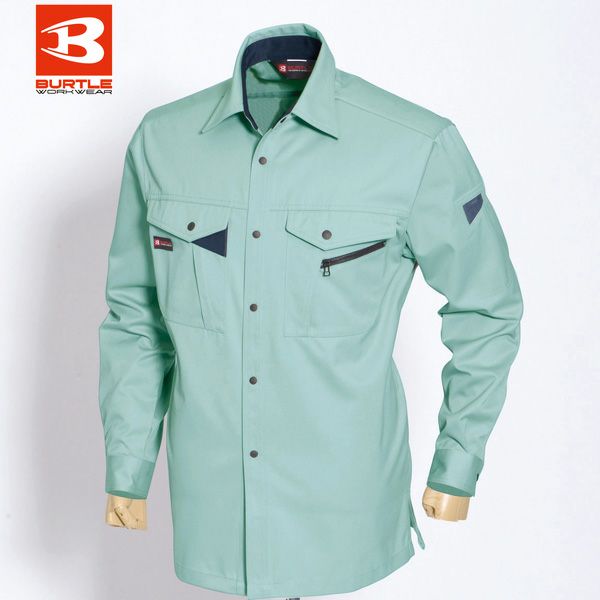 4L～5L BURTLE バートル 作業着 秋冬作業服 長袖シャツ 6005 |｜ワークストリート
