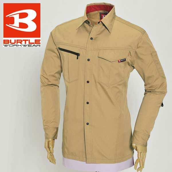 4L～5L BURTLE バートル 作業着 春夏作業服 長袖シャツ 6083 |｜ワークストリート