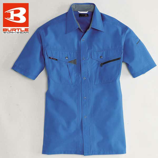 4L～5L BURTLE バートル 作業着 春夏作業服 半袖シャツ 7065 |｜ワークストリート
