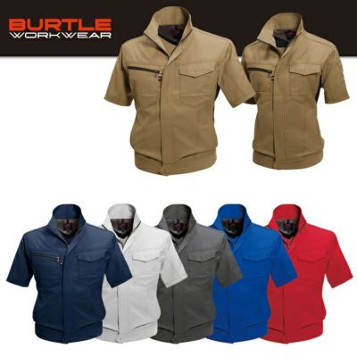4L～5L BURTLE バートル 作業着 春夏作業服 半袖ジャケット 7092 |｜ワークストリート