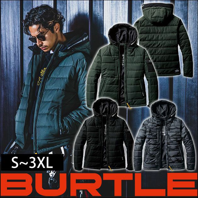 XXL|BURTLE|バートル 作業着|秋冬作業服|防寒フーディジャケット（ユニセックス） 5030 |｜ワークストリート