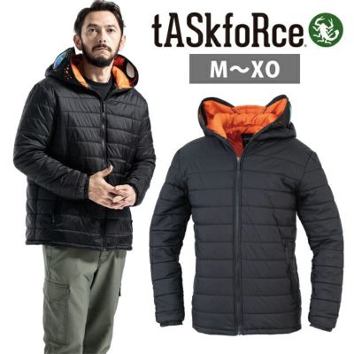 XO tASkfoRce 防寒作業服 防寒着 フルフェイスパーカー 00403 |｜ワークストリート