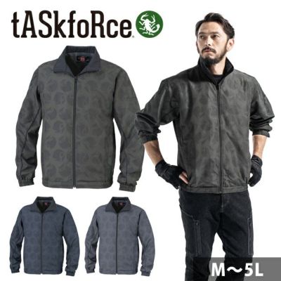 5L tASkfoRce 秋冬作業服 作業着 スタッフブルゾン 00602 |｜ワークストリート